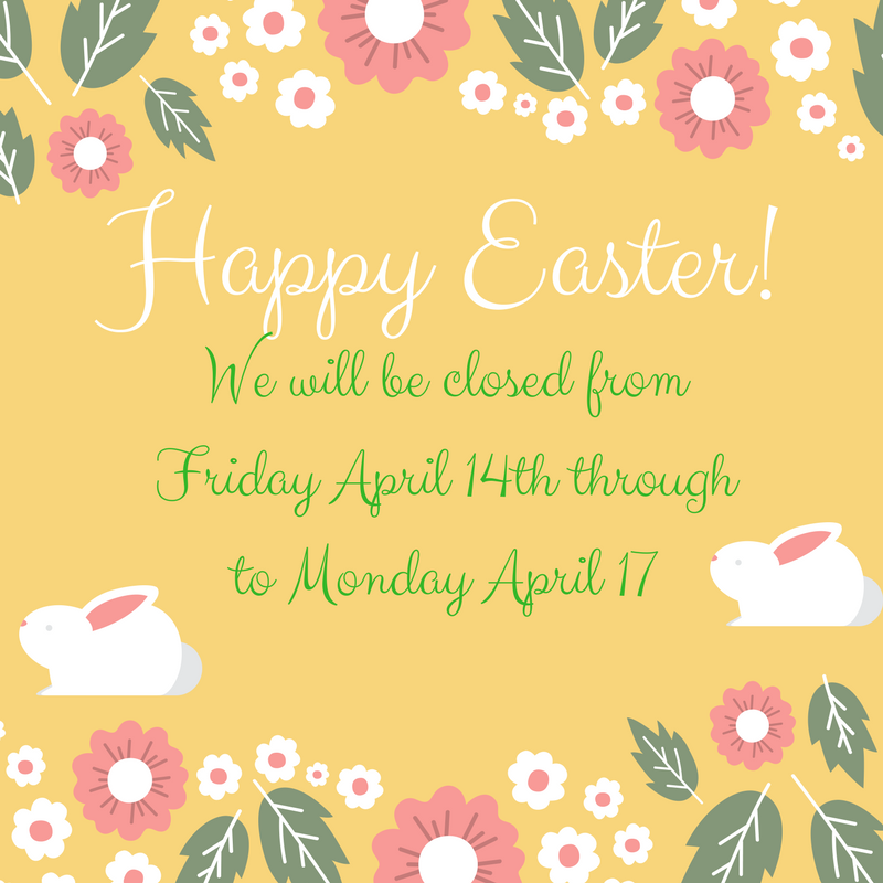 Easter hours – Atlas Pots